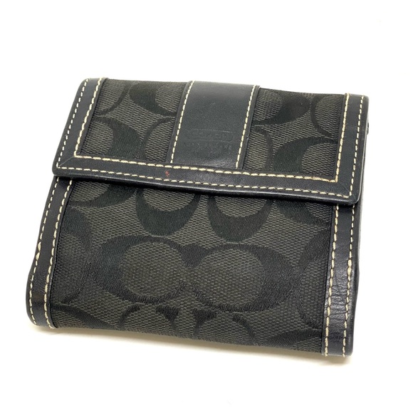 Coach | Bags | Coachvintageraresignature Bifold Wallet | Poshmark